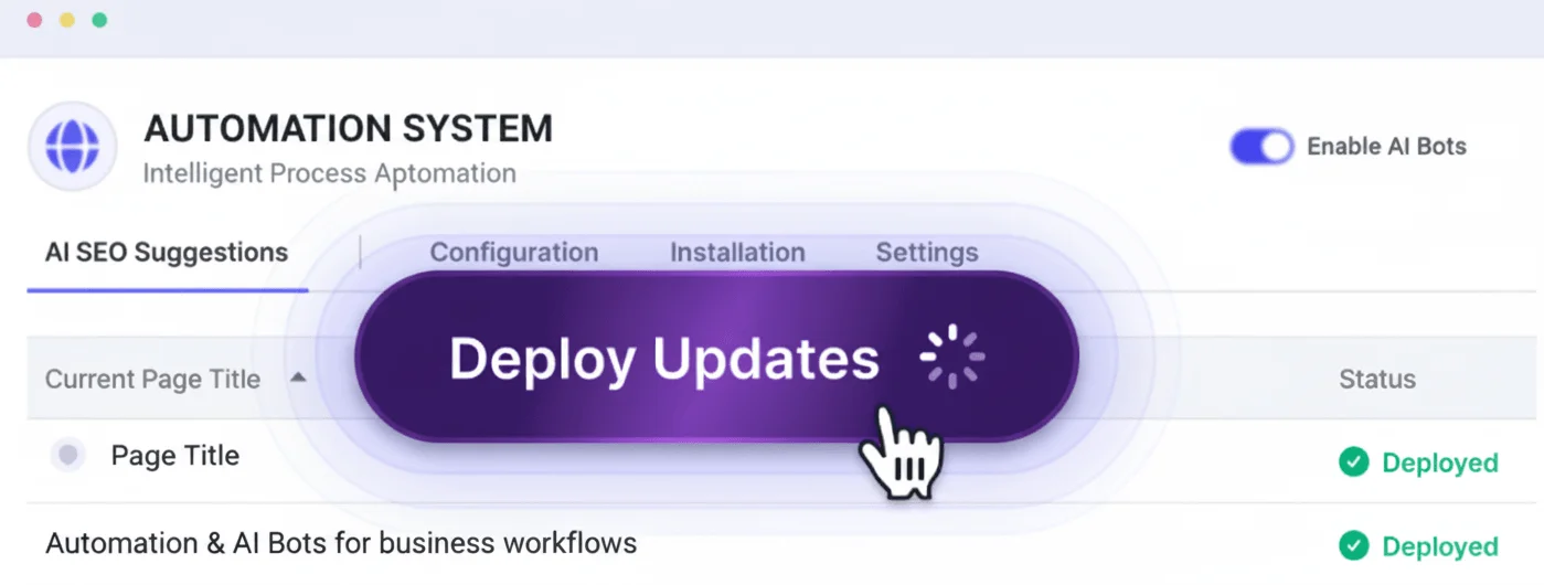 Automation System Stack